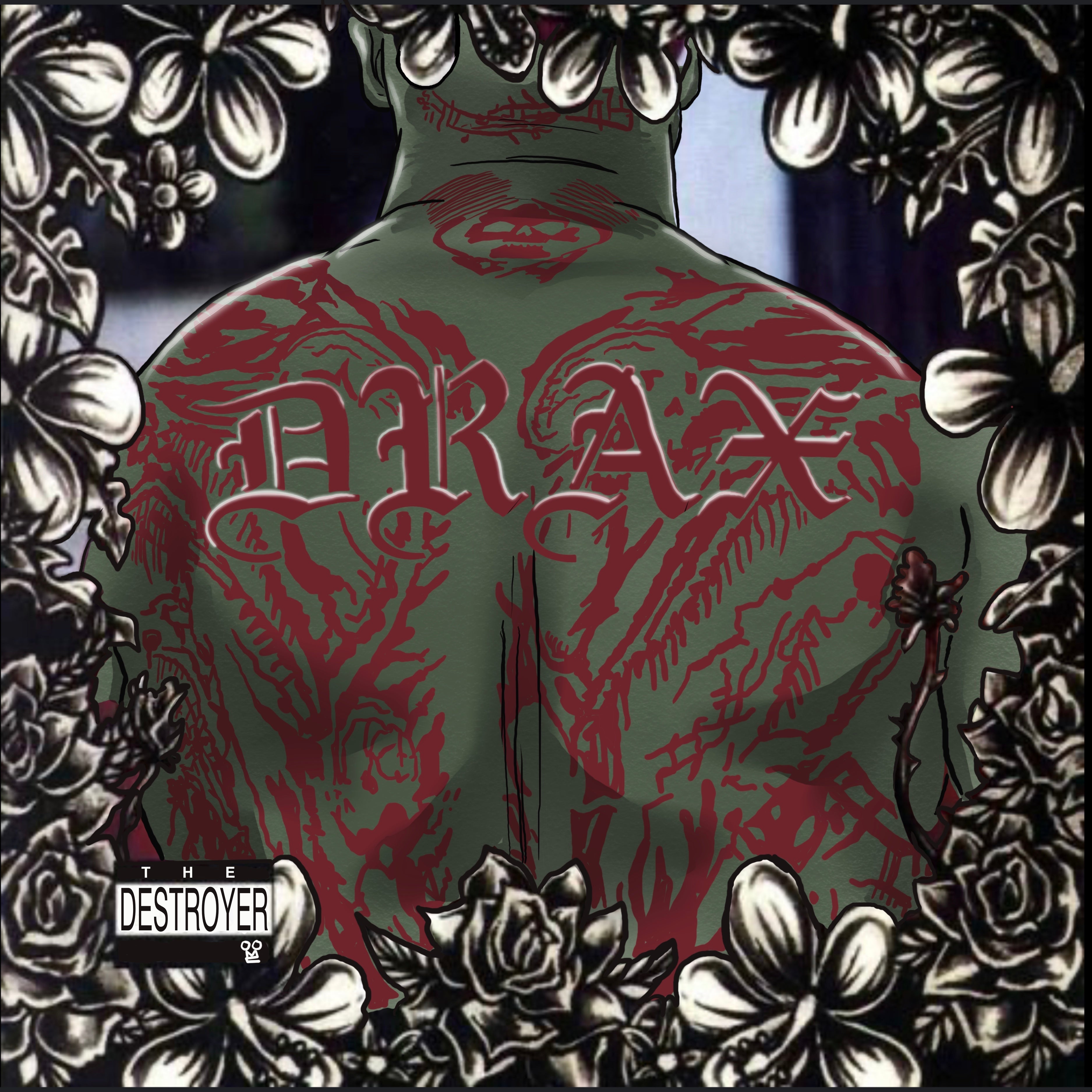 DRAX x sublime album cover mashup poster – Candabis