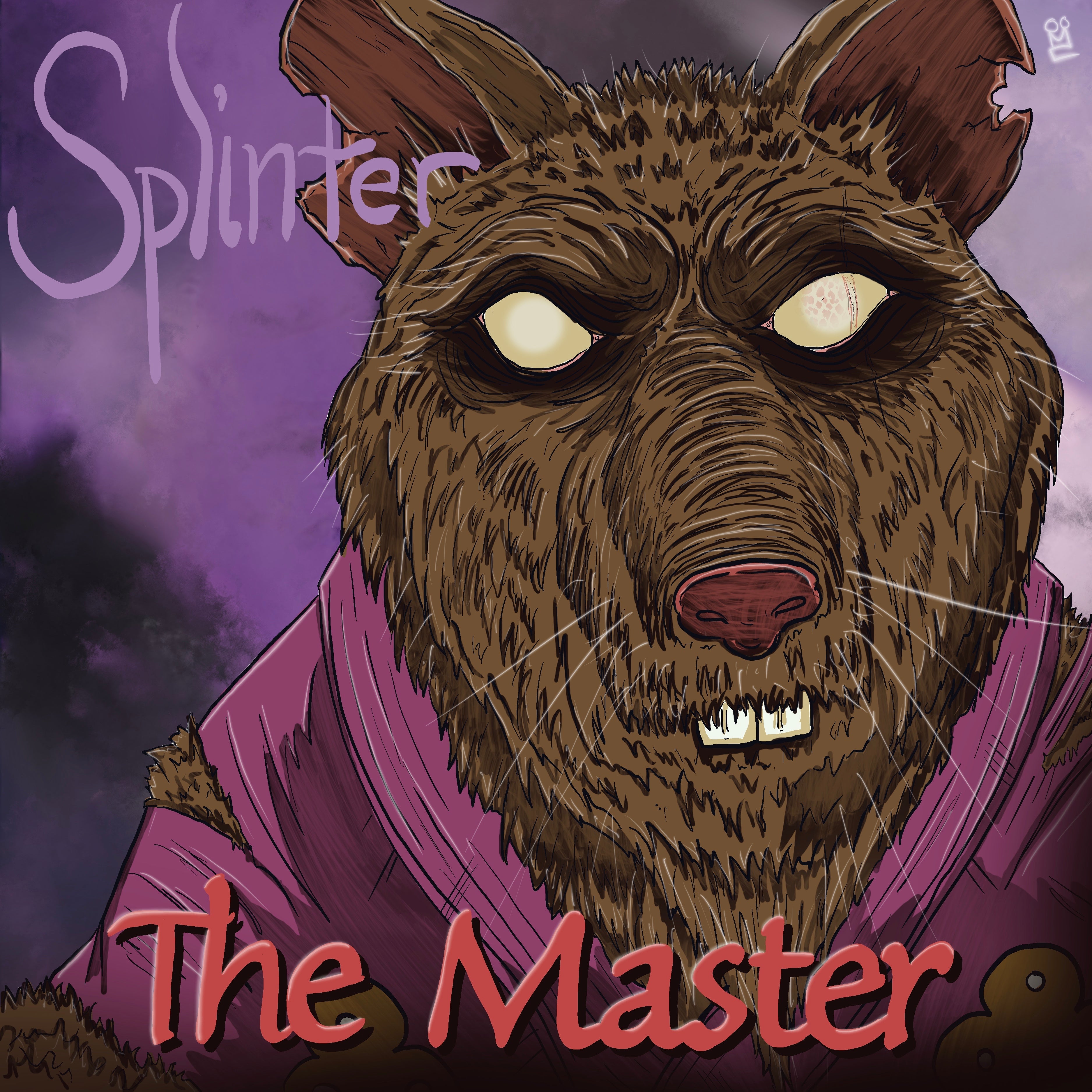 Splinter x Rakim album cover mashup poster – Candabis