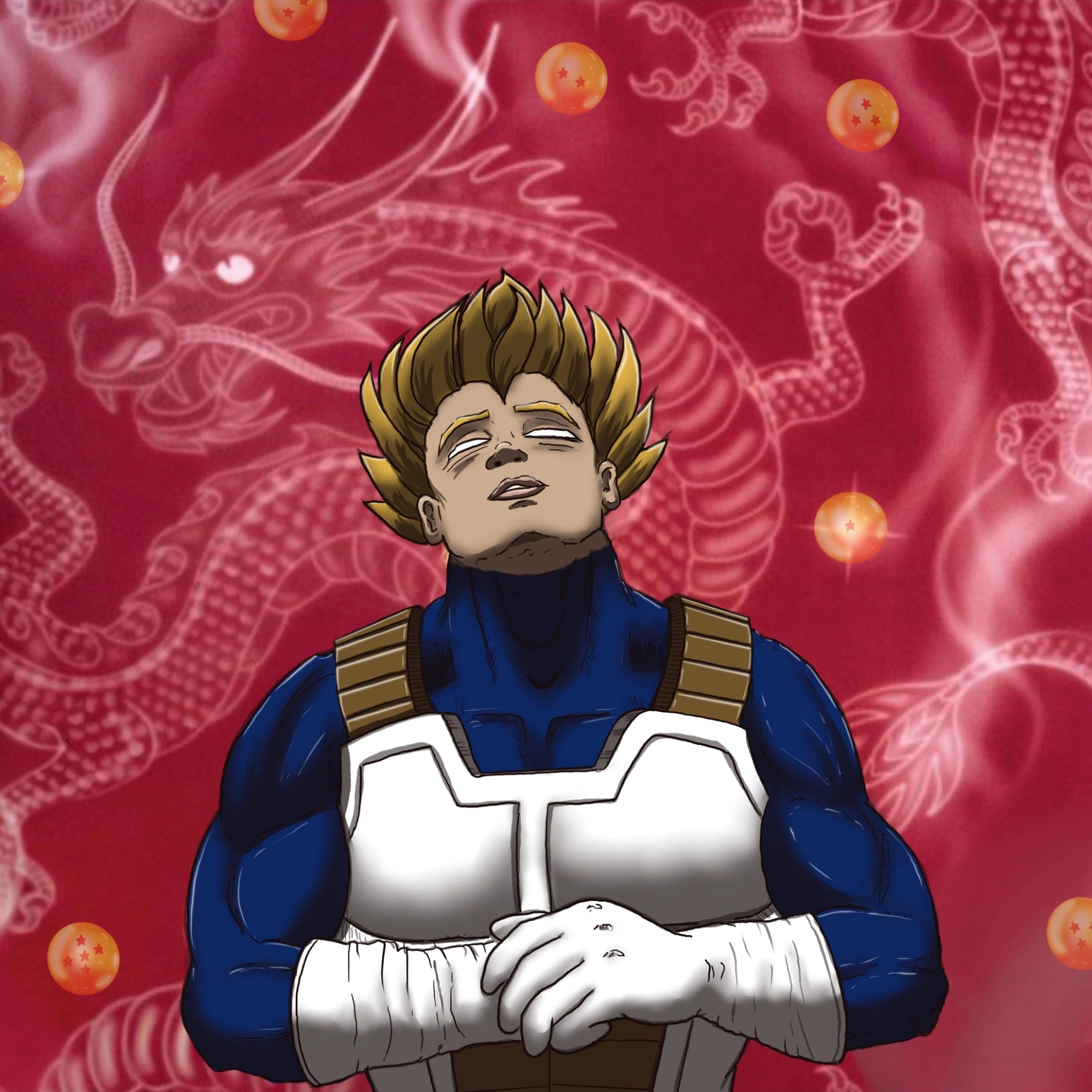Vegeta x YG album cover mashup – Candabis