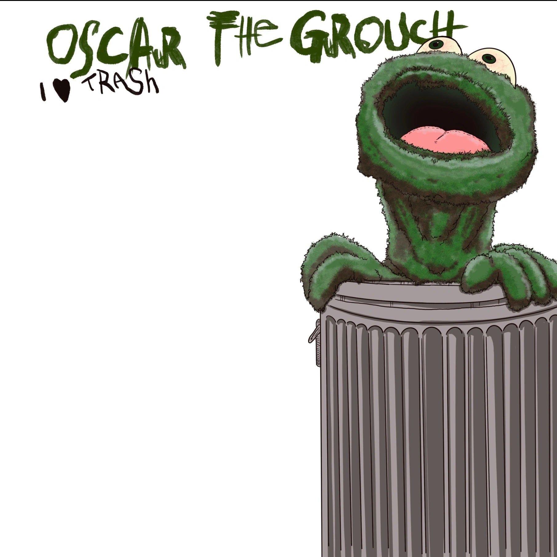 Oscar x ODB album cover mashup poster – Candabis