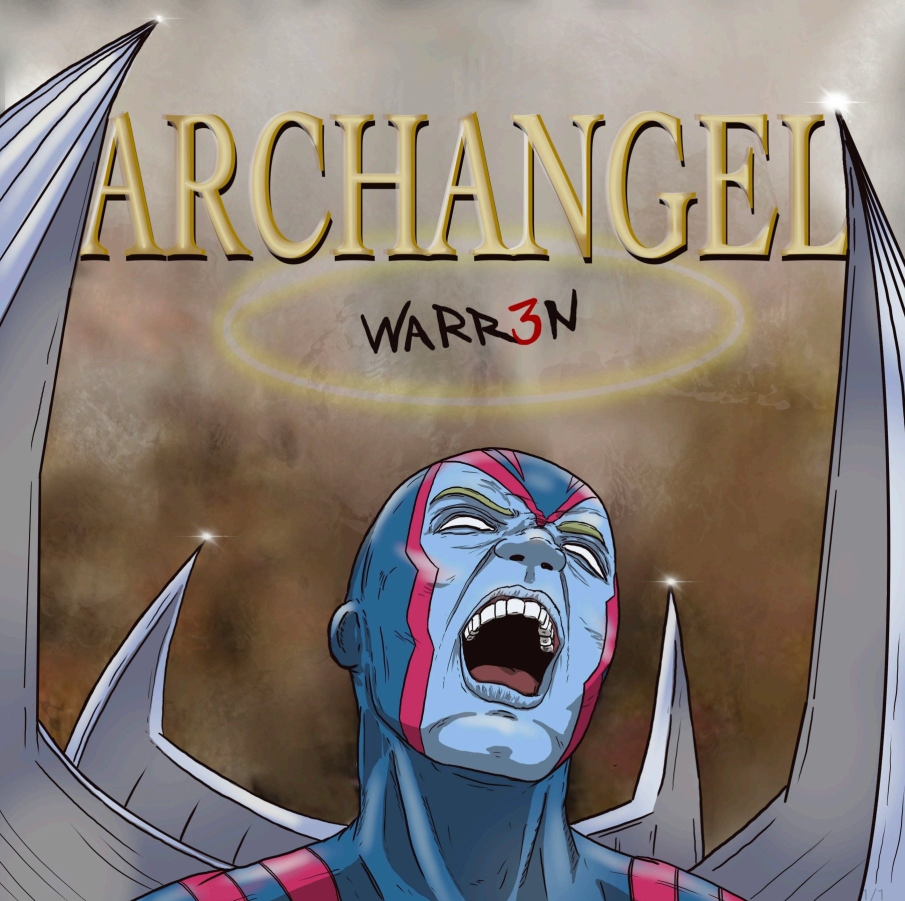 Archangel x Tech n9ne album cover mashup – Candabis