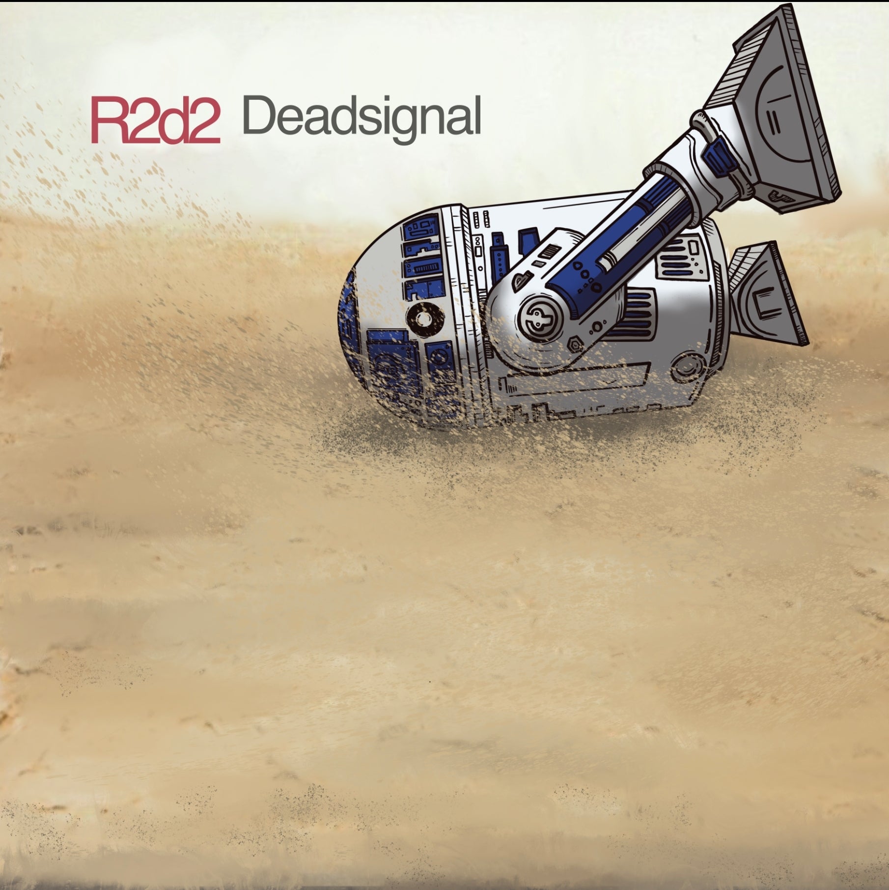 R2d2 x Rjd2 album cover mashup poster – Candabis